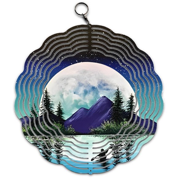 Design | Moonshine Mountains Paint Design Design Wind Spinner | Poshmark